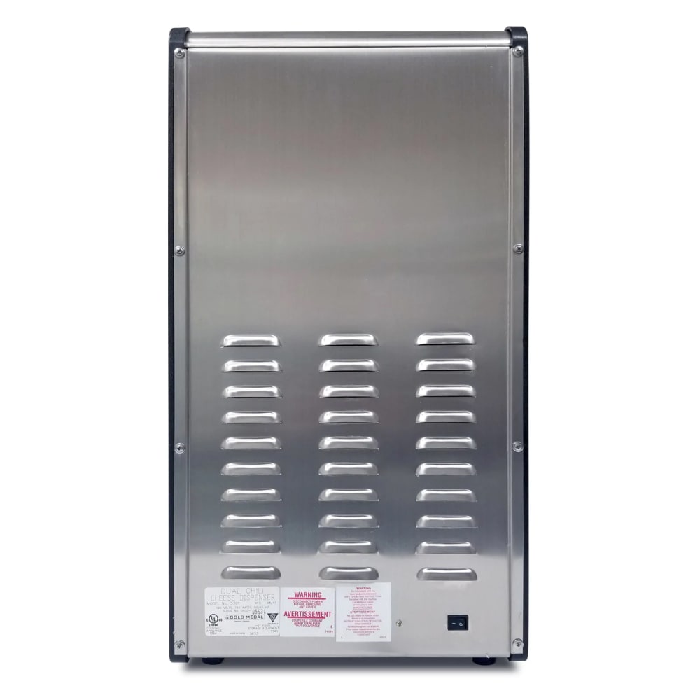 Gold Medal 5301 Nacho Cheese & Chili Dispenser w/ Push Button - 120v, 760w