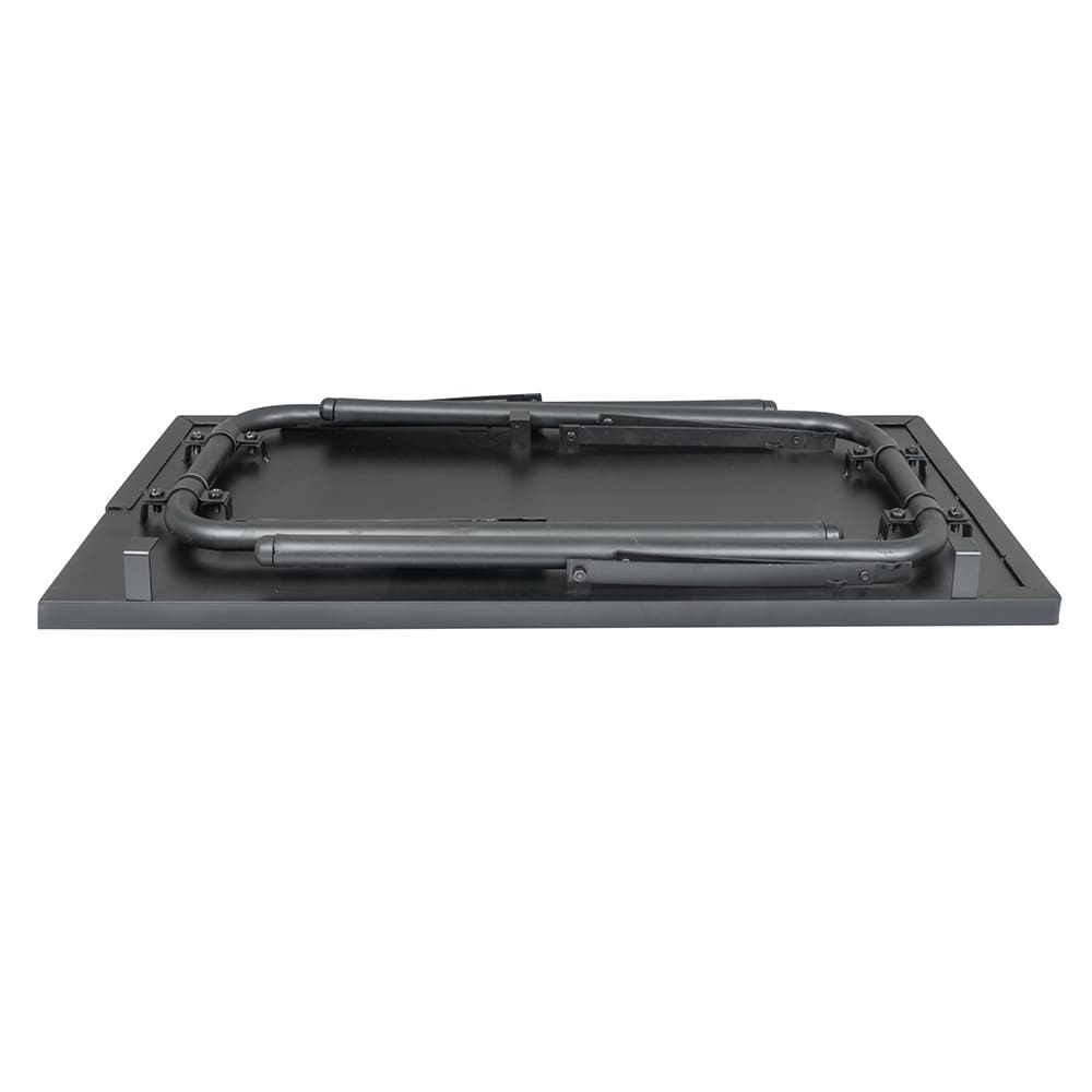 Lodge A5-7 Camp Cooking Table w/ 3 Sided 12" Attachable Windscreen, Black