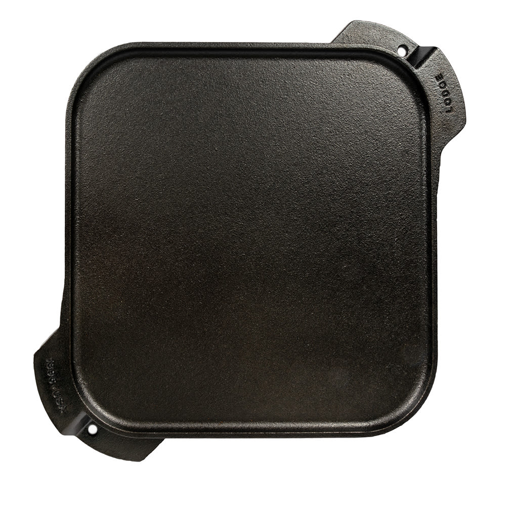 Lodge LSRG3 10 1/2" Square Grill/Griddle Pan w/ Handles, Cast Iron