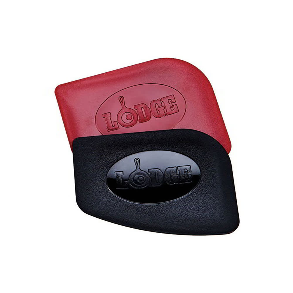 Lodge SCRAPERPK Pan Scraper Set w/ 1 Red & 1 Black, Polycarbonate