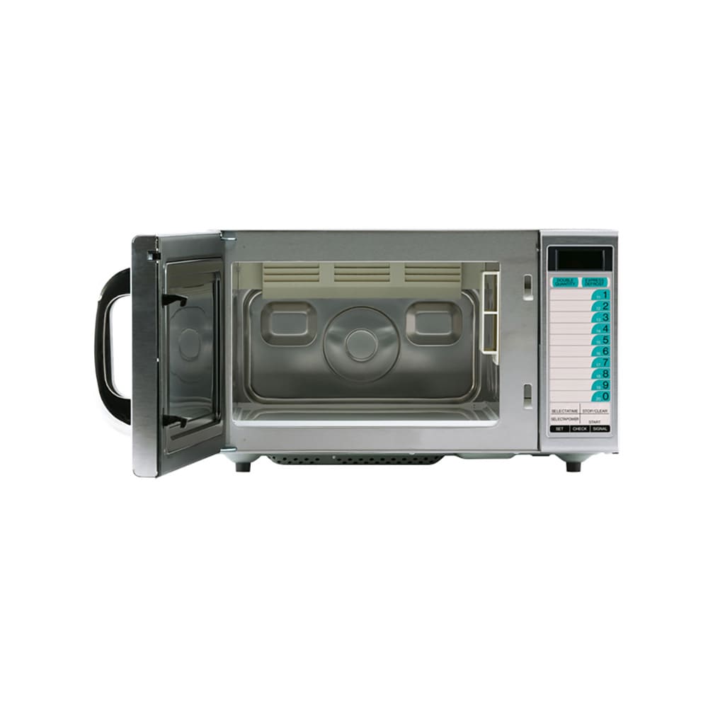 Sharp R21LTF 1000w Commercial Microwave w/ Touch Pad, 120v
