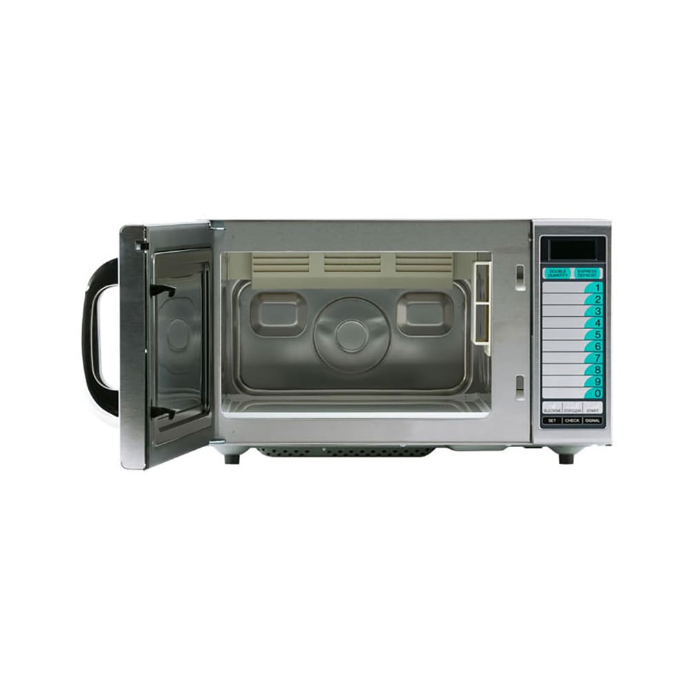 Sharp R-21LVF 1000w Commercial Microwave w/ Touch Pad, 120v