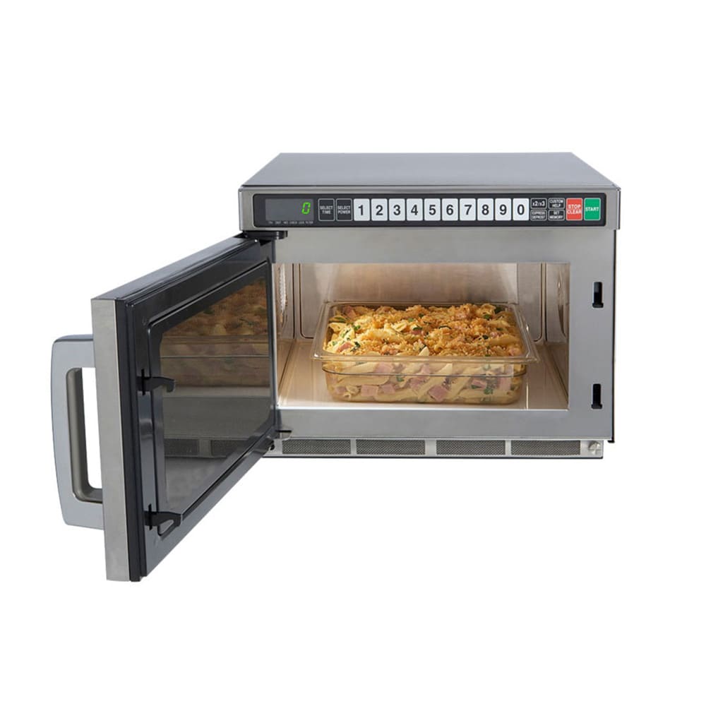 Sharp R-CD2200M 2200w Commercial Microwave w/ Touch Pad, 230 208v/1ph