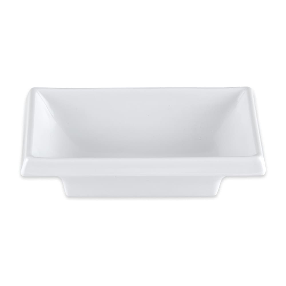 GET 025-W 4" Square Sauce Dish w/ 2 oz Capacity, Melamine, White