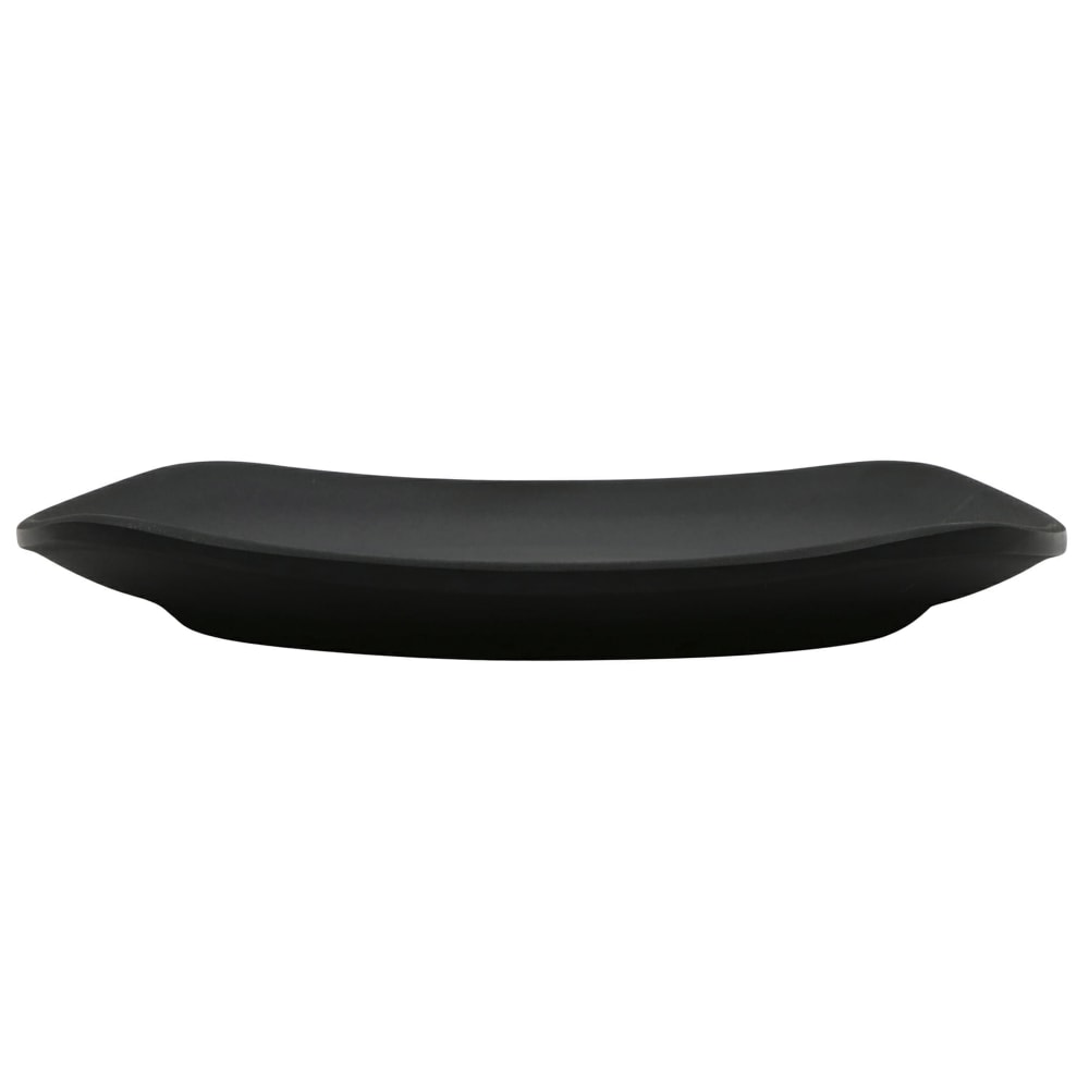 GET P-875-BK 9" Melamine Square Plate, Black