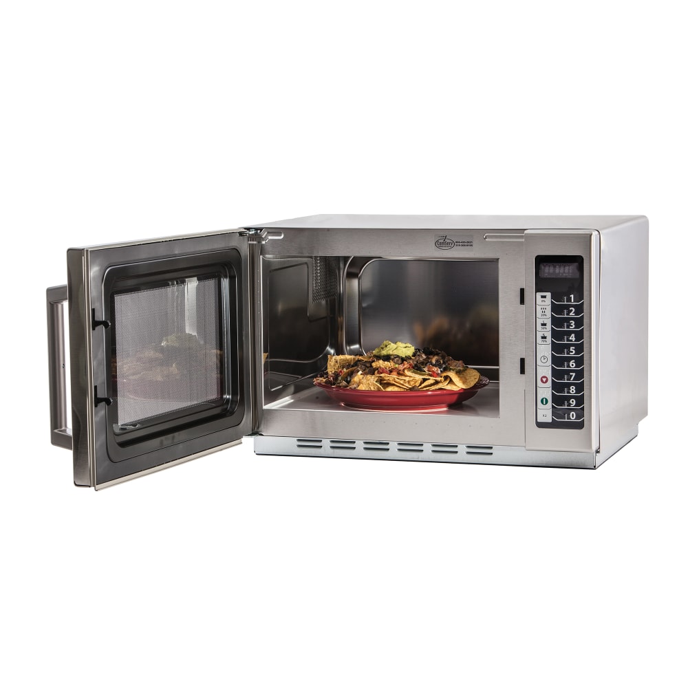 Amana RCS10TS 1000w Commercial Microwave w/ Touch Pad, 120v