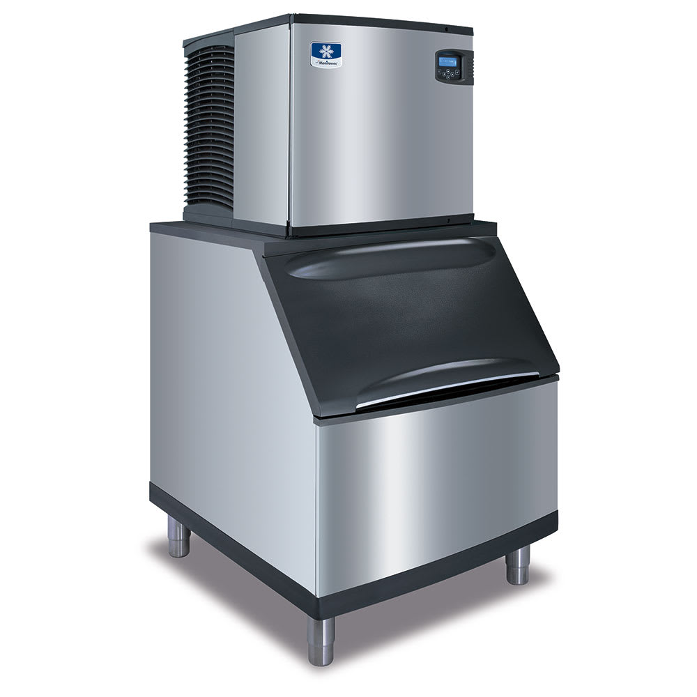 Manitowoc Ice IY-0504A-B-570 560 lb. Half Cube Ice Maker with Bin - 430 ...