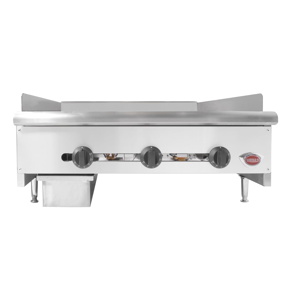 Wells HDTG-3630G 36" Gas Griddle w/ Thermostatic Controls - 3/4" Steel ...