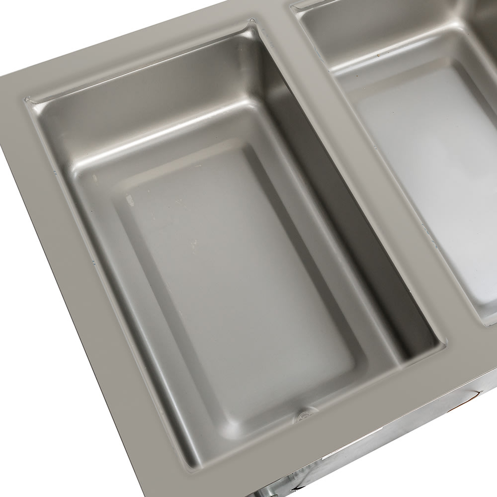 Wells MOD-300TDM/AF Drop-In Hot Food Well w/ (3) Full Size Pan Capacity ...