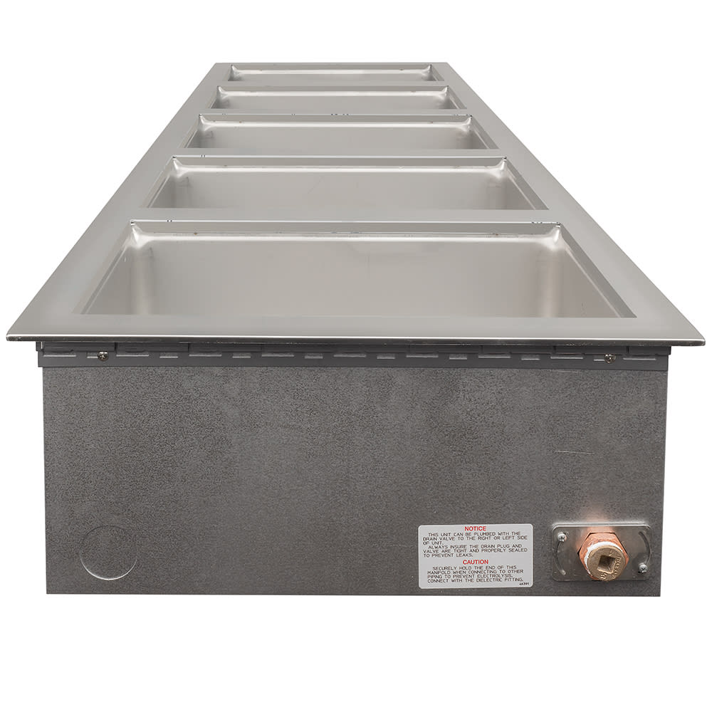 Wells MOD-500TDM Drop-In Hot Food Well w/ (5) Full Size Pan Capacity ...