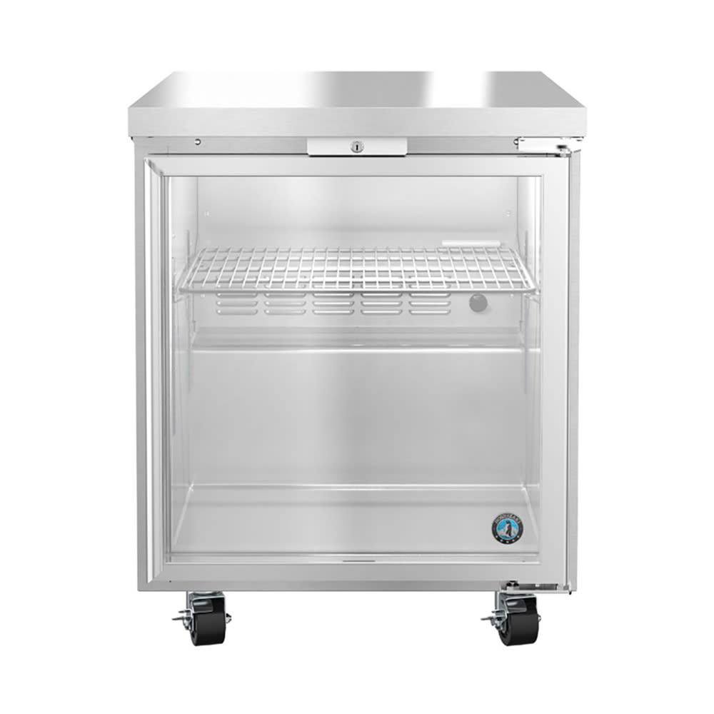 Hoshizaki UR27B-GLP01 Steelheart 27" W Undercounter Refrigerator w/ (1 ...