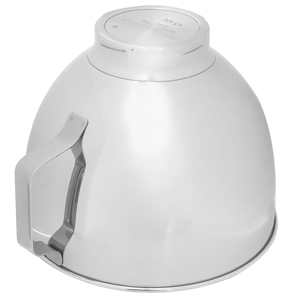 KitchenAid K45SBWH Stainless Steel Bowl w/Handle for 4 1/2 qt KitchenAid Stand Mixers