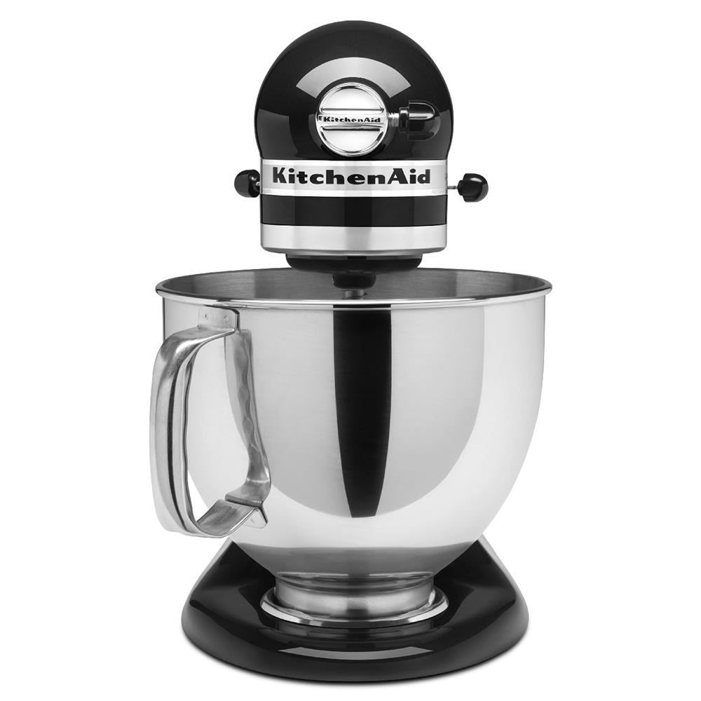 KitchenAid KSM150PSOB 10 Speed Stand Mixer w/ 5 qt Stainless Bowl ...