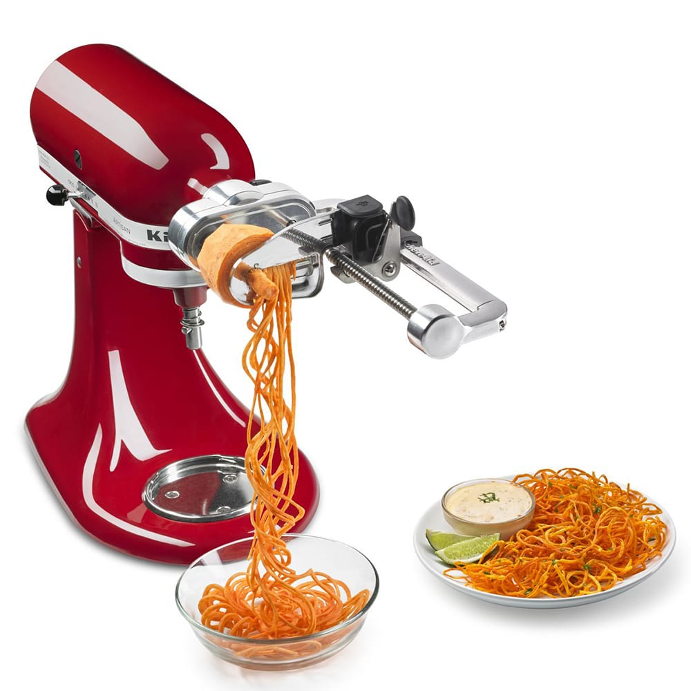 KitchenAid KSM1APC Spiralizer with Peel, Core and Slice Stand Mixer ...