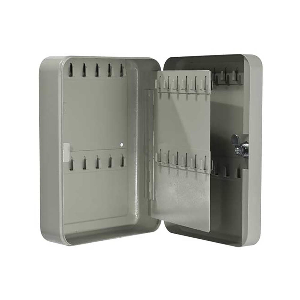 Barska AX11692 48 Key Cabinet w/ Key Lock - Steel, Gray