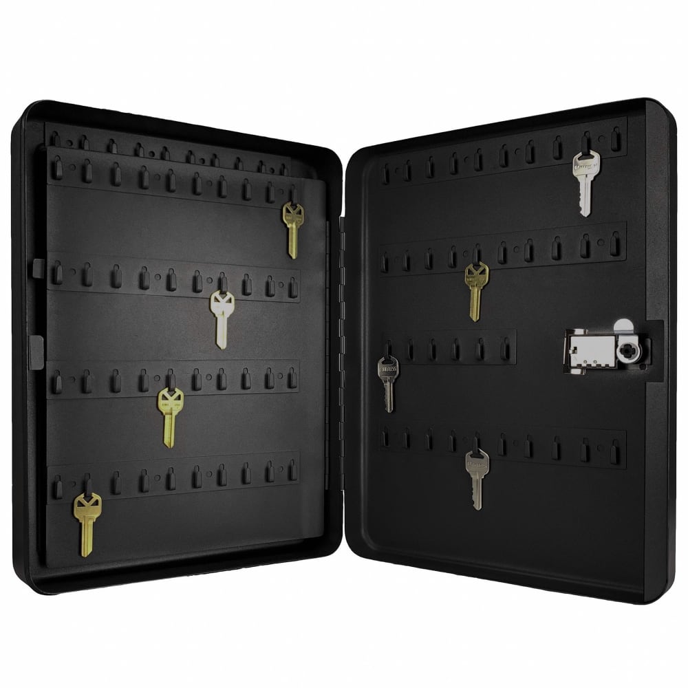 Barska CB13608 156 KEYS LOCK BOX WITH COMBINATION LOCK, BLACK