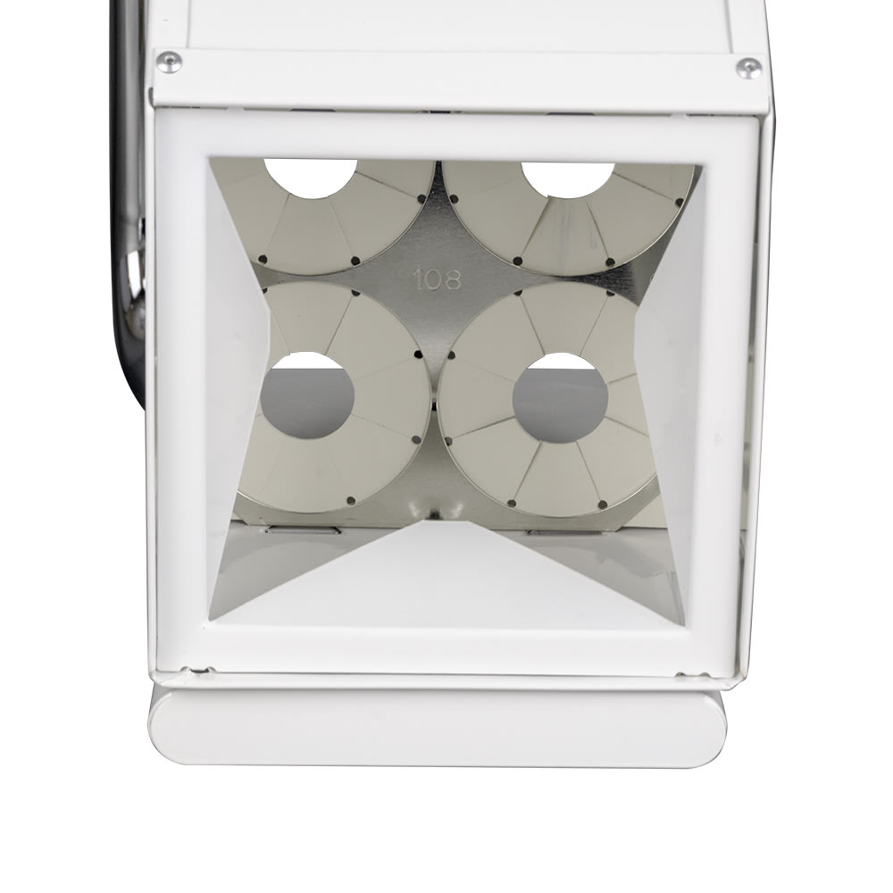 Dispense-Rite BCDS-BFL Countertop Ice Cream Cone Dispenser - Steel, White