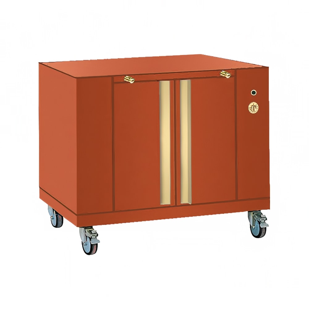 Rotisol USA 975SCL 35 5/8"W Mobile Heated Base Cabinet for GrandFlame ...
