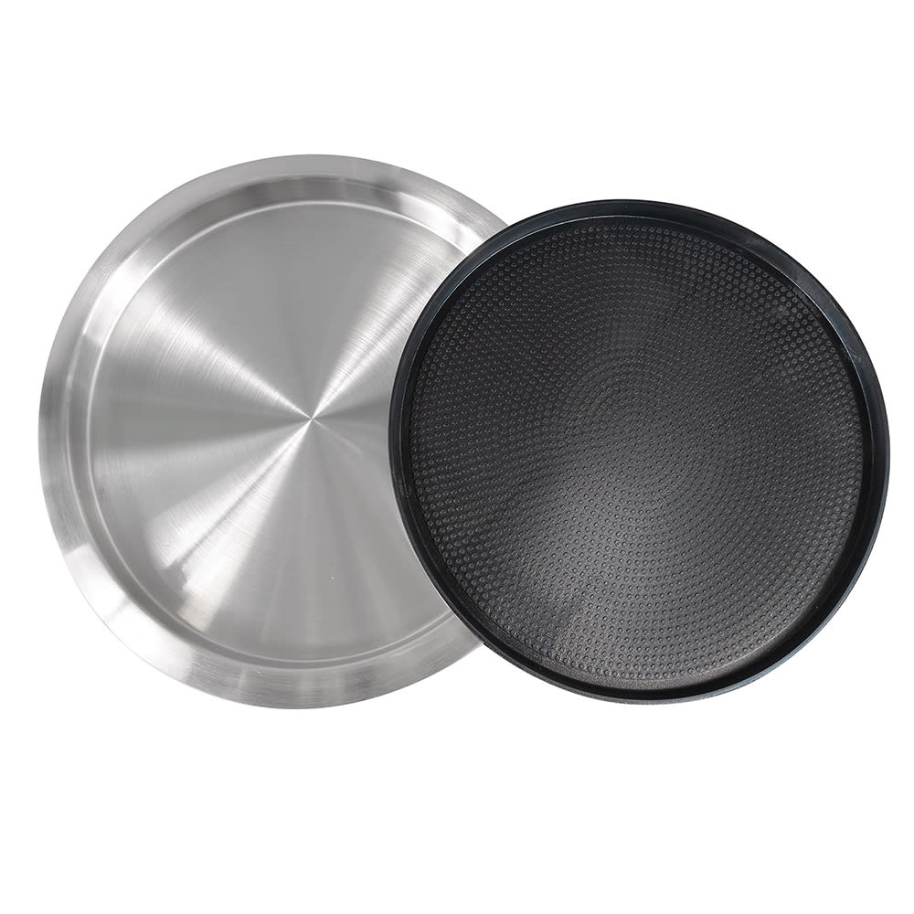 Service Ideas TR1412RI 14" Non-Slip Tray w/ Removable Rubber Insert ...