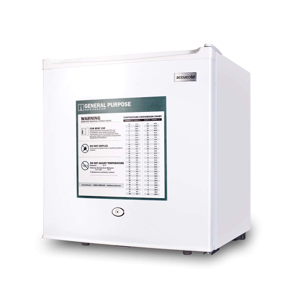 Accucold FFAR23LGP 1.7 cu ft Countertop Medical Refrigerator - Locking ...