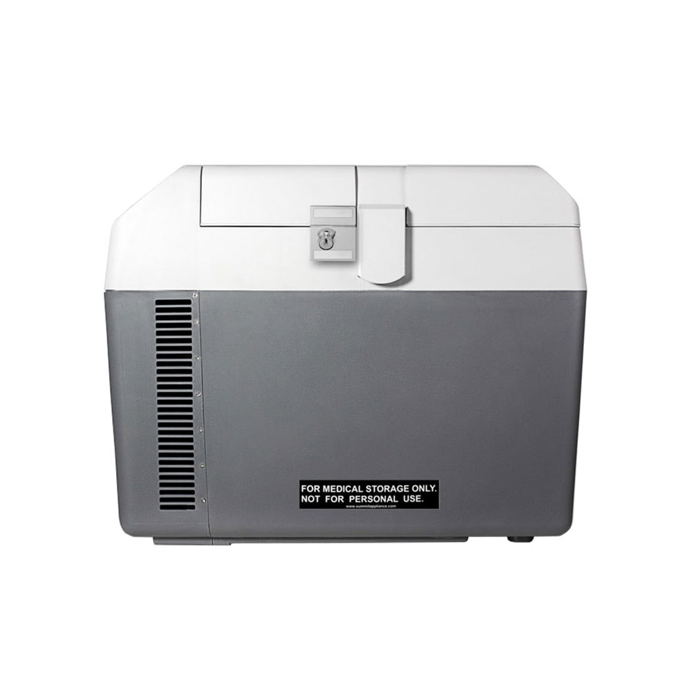 Accucold SPRF26M Portable Compressor Refrigerator Freezer w/ Lock, AC ...