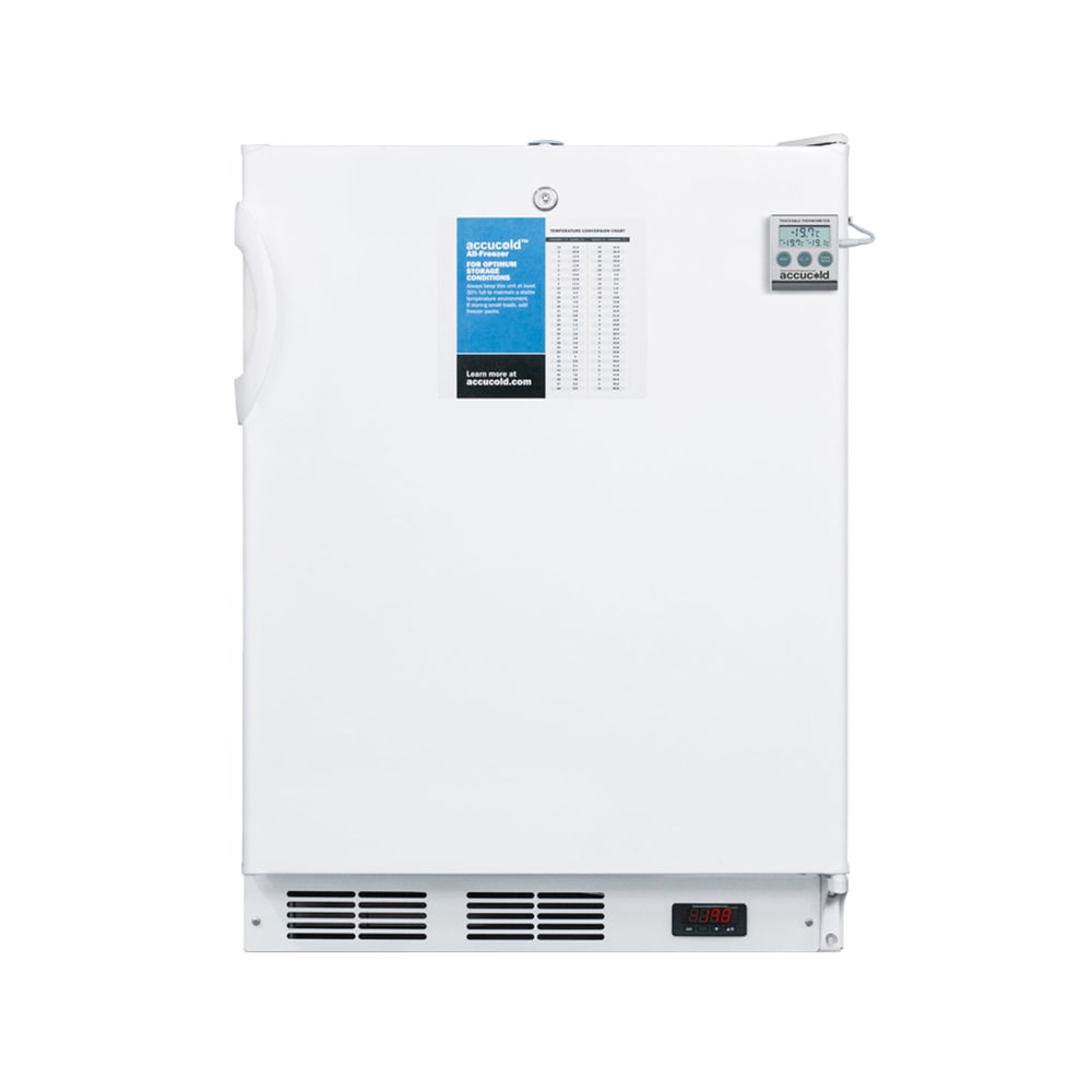 Accucold VT65MLBIPLUS2ADA 24" One-Section Undercounter Medical Freezer ...