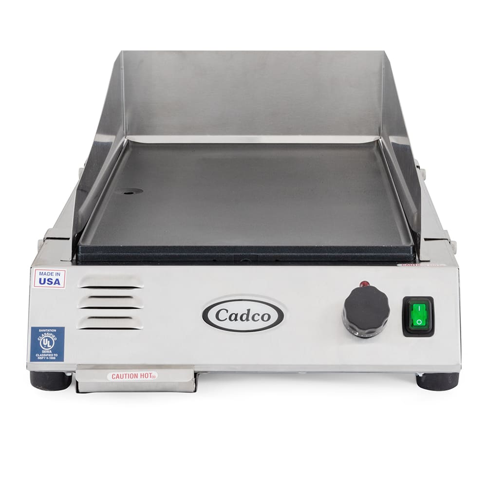 Cadco CG-5FB 16" Electric Griddle w/ Thermostatic Controls - 1" Steel ...