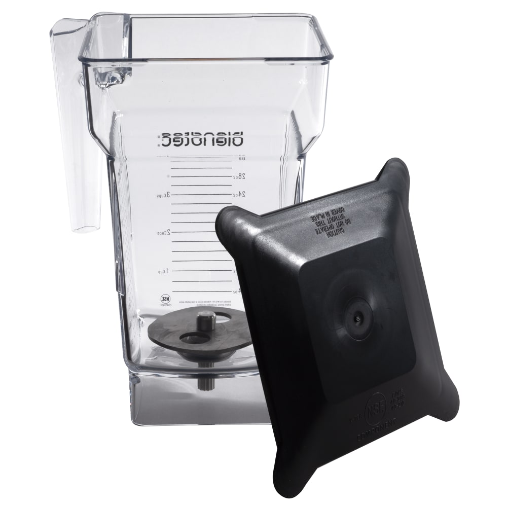 Blendtec 40-611-60 32 oz Cold Frothing Jar w/ Black Hard Lid - Tritan ...