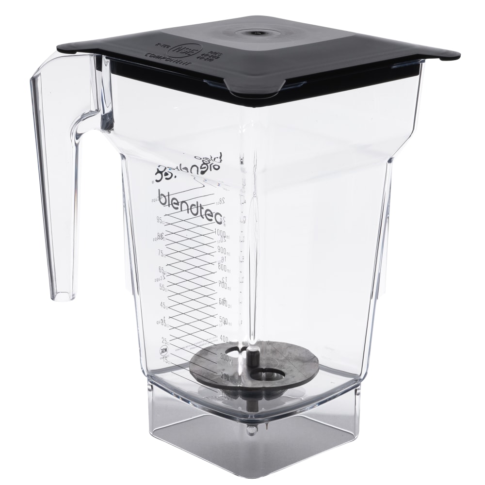 Blendtec 40-611-60 32 oz Cold Frothing Jar w/ Black Hard Lid - Tritan ...