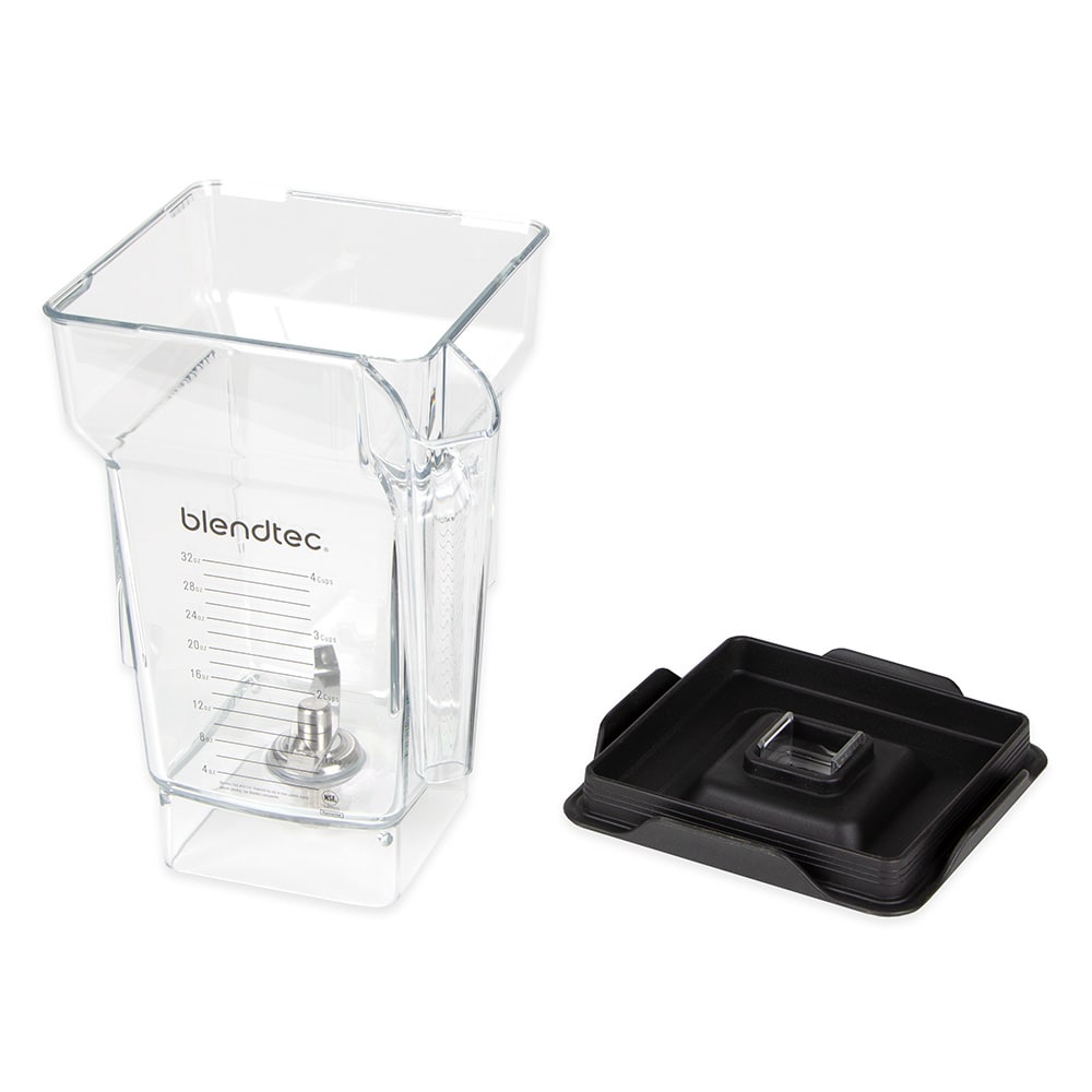 Blendtec FOURSIDE-V 75 oz FourSide Blender Jar w/ Vented Gripper Mix-In Lid