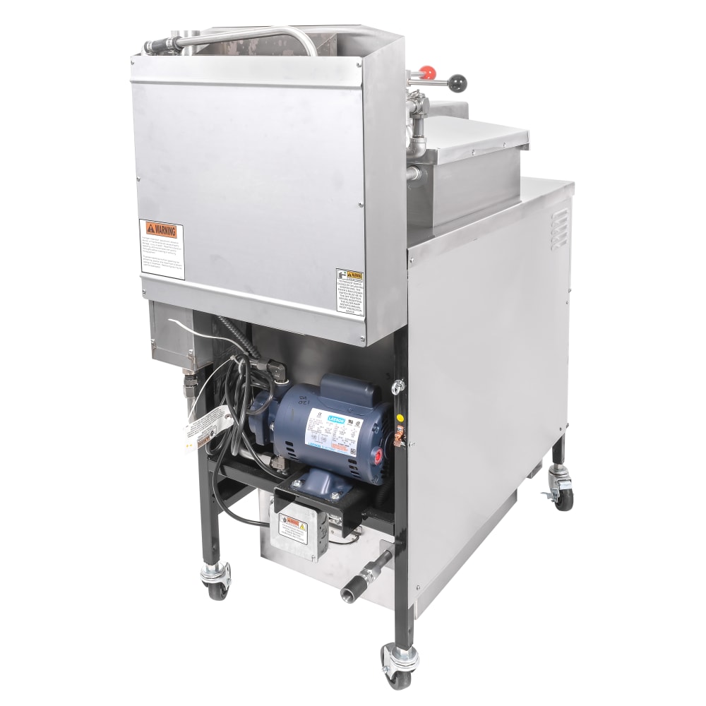 Henny Penny PFG600.19 43 lb Liquid Propane Gas Pressure Chicken Fryer - 80,000 BTU