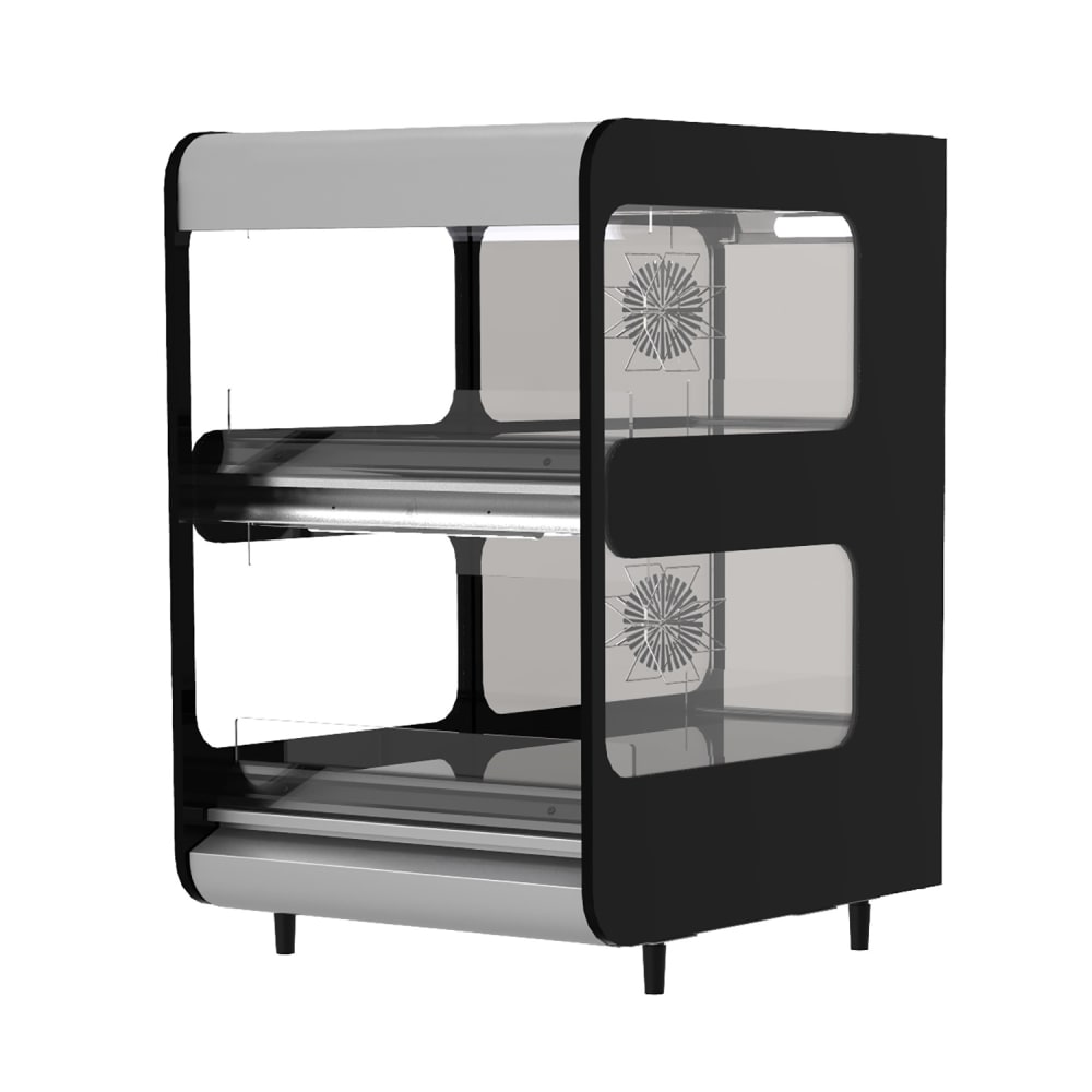 Flexeserve 2T-600 21 4/5" Self Service Countertop Heated Display Case ...