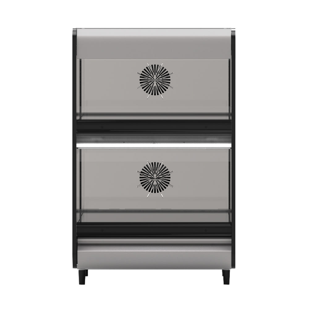 Flexeserve 2T-600 21 4/5" Self Service Countertop Heated Display Case ...