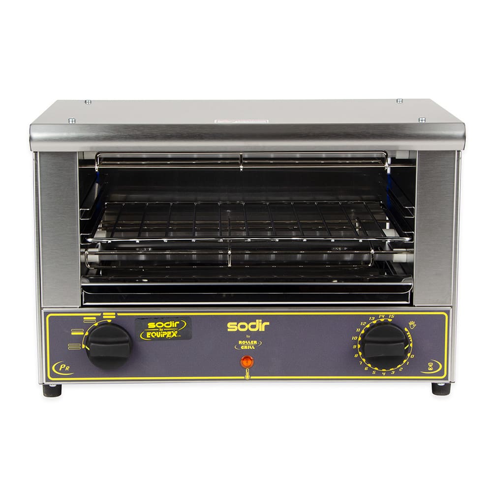 Equipex BAR-100 Countertop Commercial Toaster Oven w/ (1) Rack, 208 ...
