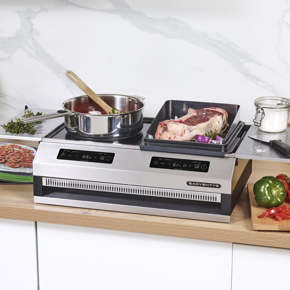 Equipex OCTOPUS3500 Adventys Countertop Induction Cooktop w/ (2 ...