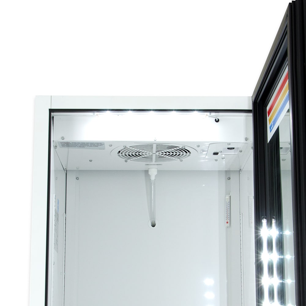 True GDM-12-HC~TSL01 25" One Section Glass Door Merchandiser, (1) Right ...