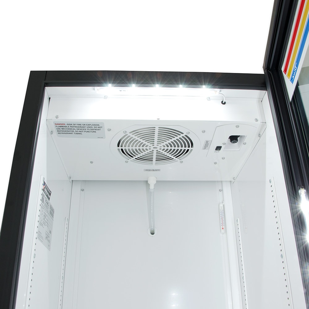 True GDM-12-HC~TSL01 25" One Section Glass Door Merchandiser, (1) Right ...