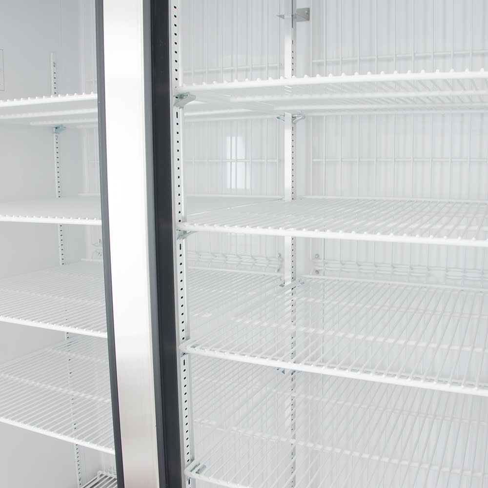 True GDM-72F-HC~TSL01 78" Three Section Display Freezer w/ Swing Doors ...