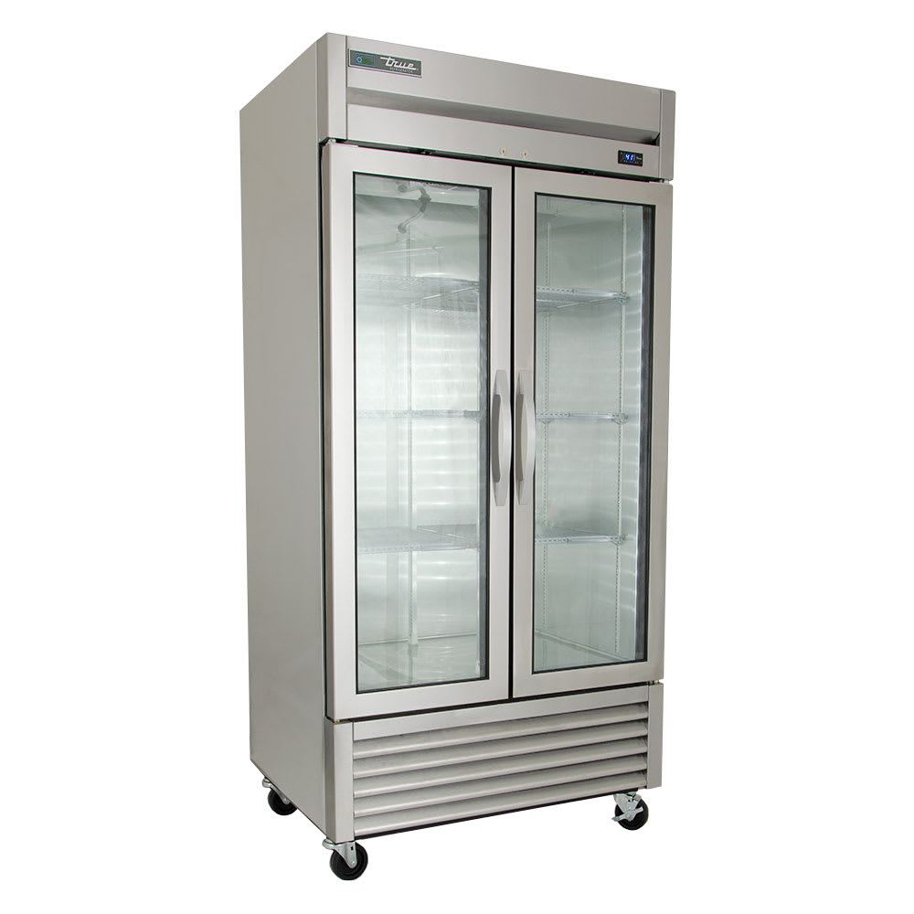 True T-35G-HC~FGD01 39 3/5" Two Section Reach In Refrigerator, (2) Left ...