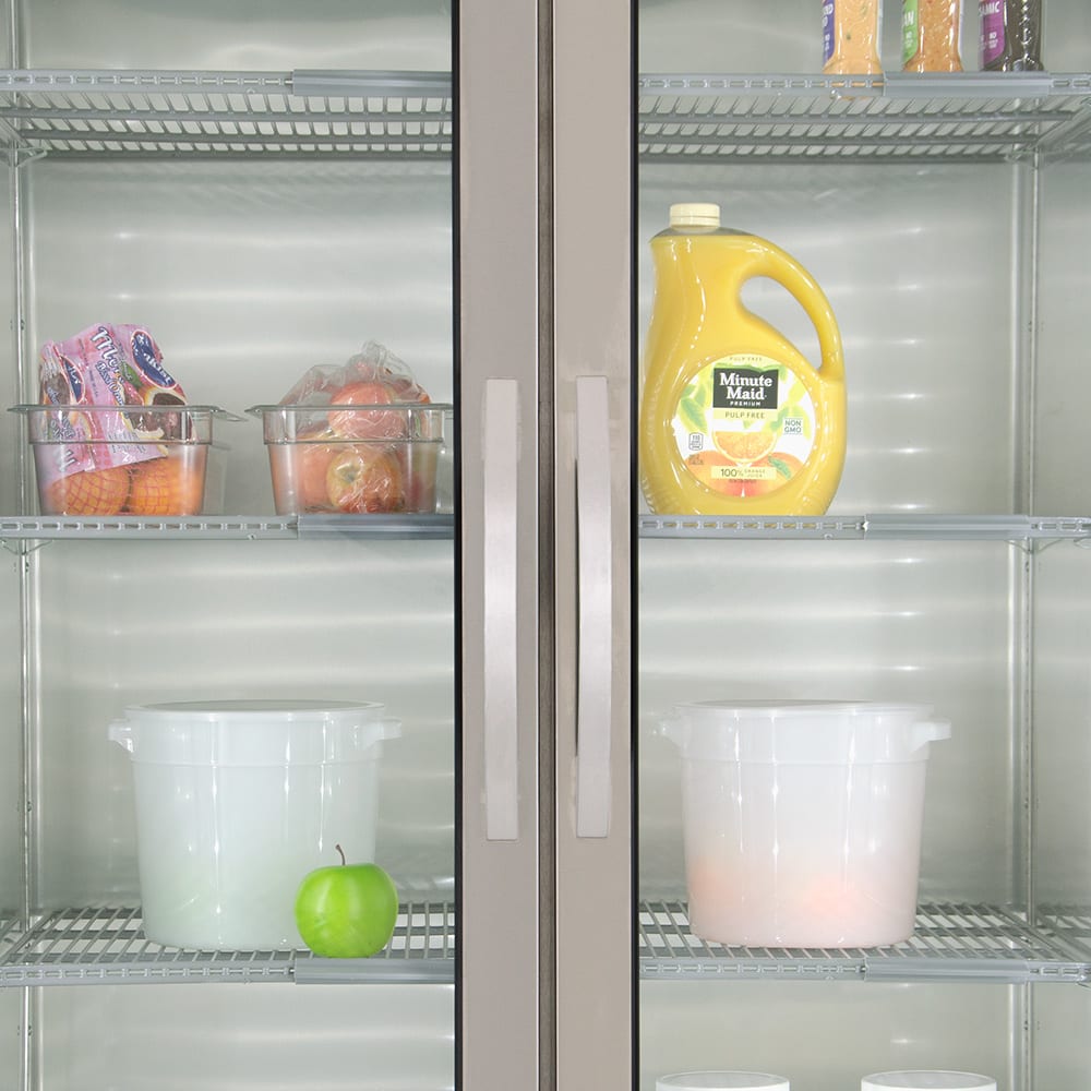 True T-35G-HC~FGD01 39 3/5" Two Section Reach In Refrigerator, (2) Left ...