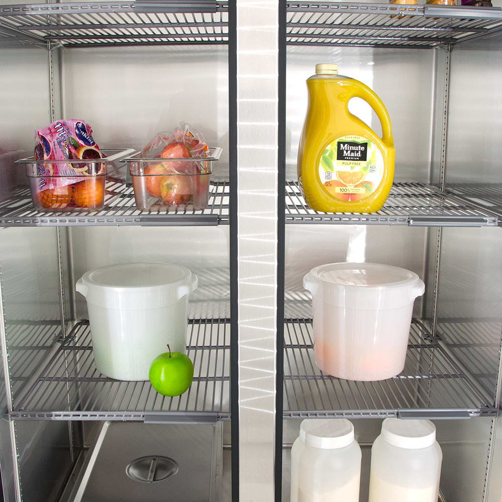 True T-35G-HC~FGD01 39 3/5" Two Section Reach In Refrigerator, (2) Left ...