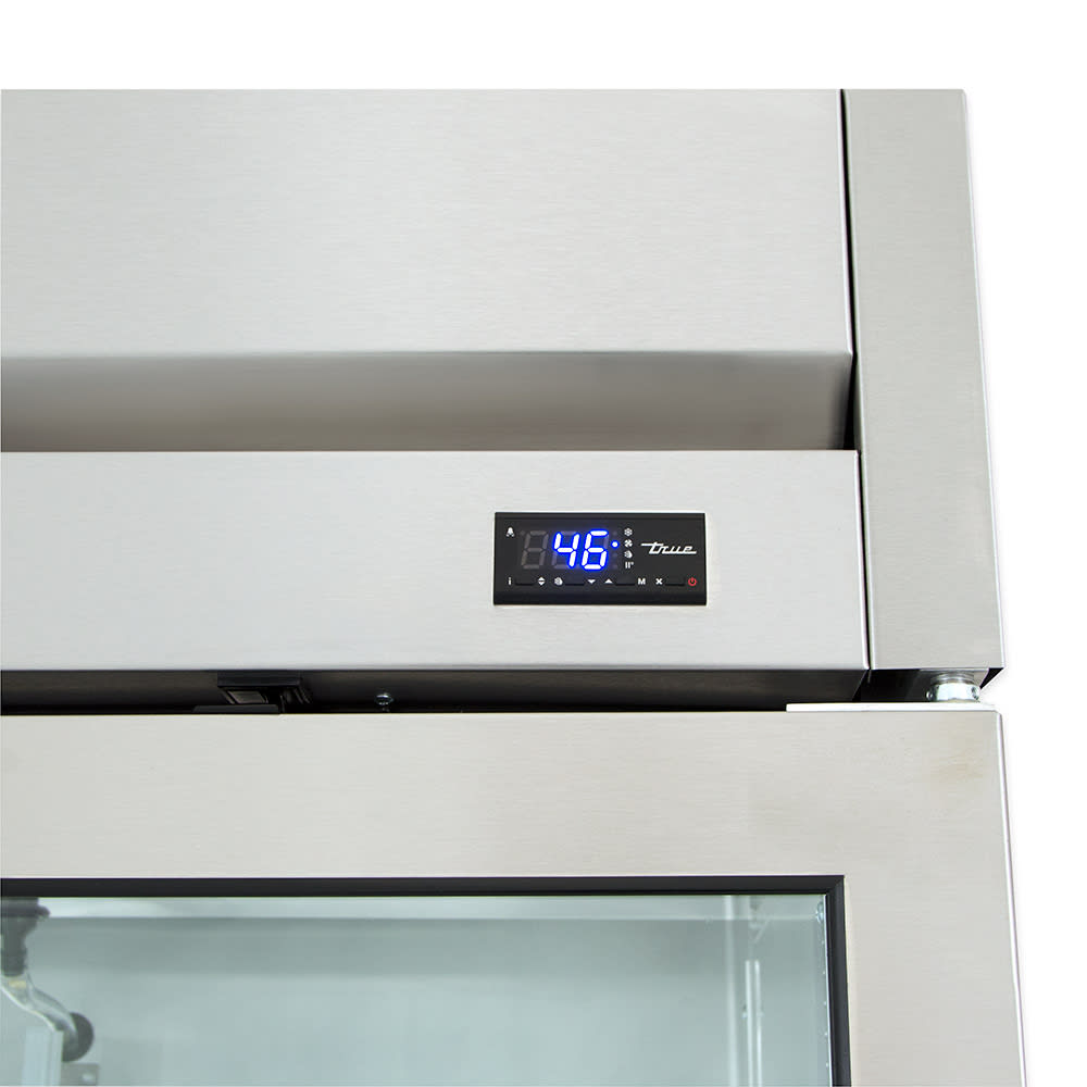 True T-35G-HC~FGD01 39 3/5" Two Section Reach In Refrigerator, (2) Left ...