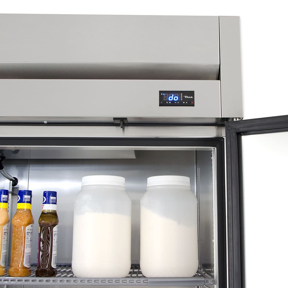 True T-49-HC 54" Two Section Reach In Refrigerator, (2) Left/Right ...