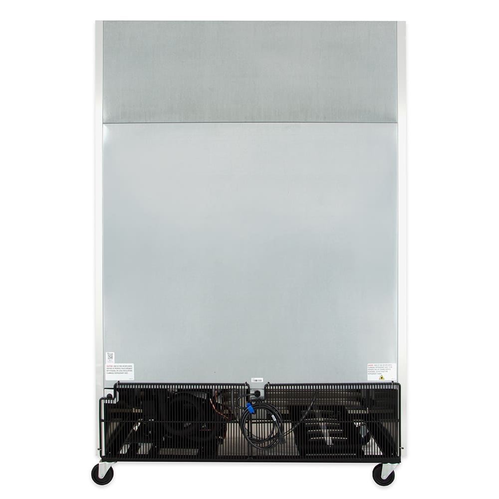 True T-49F-HC 54" Two Section Reach In Freezer, (2) Solid Doors, 115v