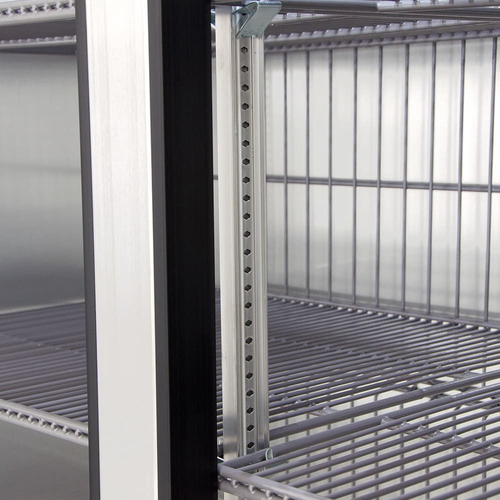 True T-49F-HC 54" Two Section Reach In Freezer, (2) Solid Doors, 115v