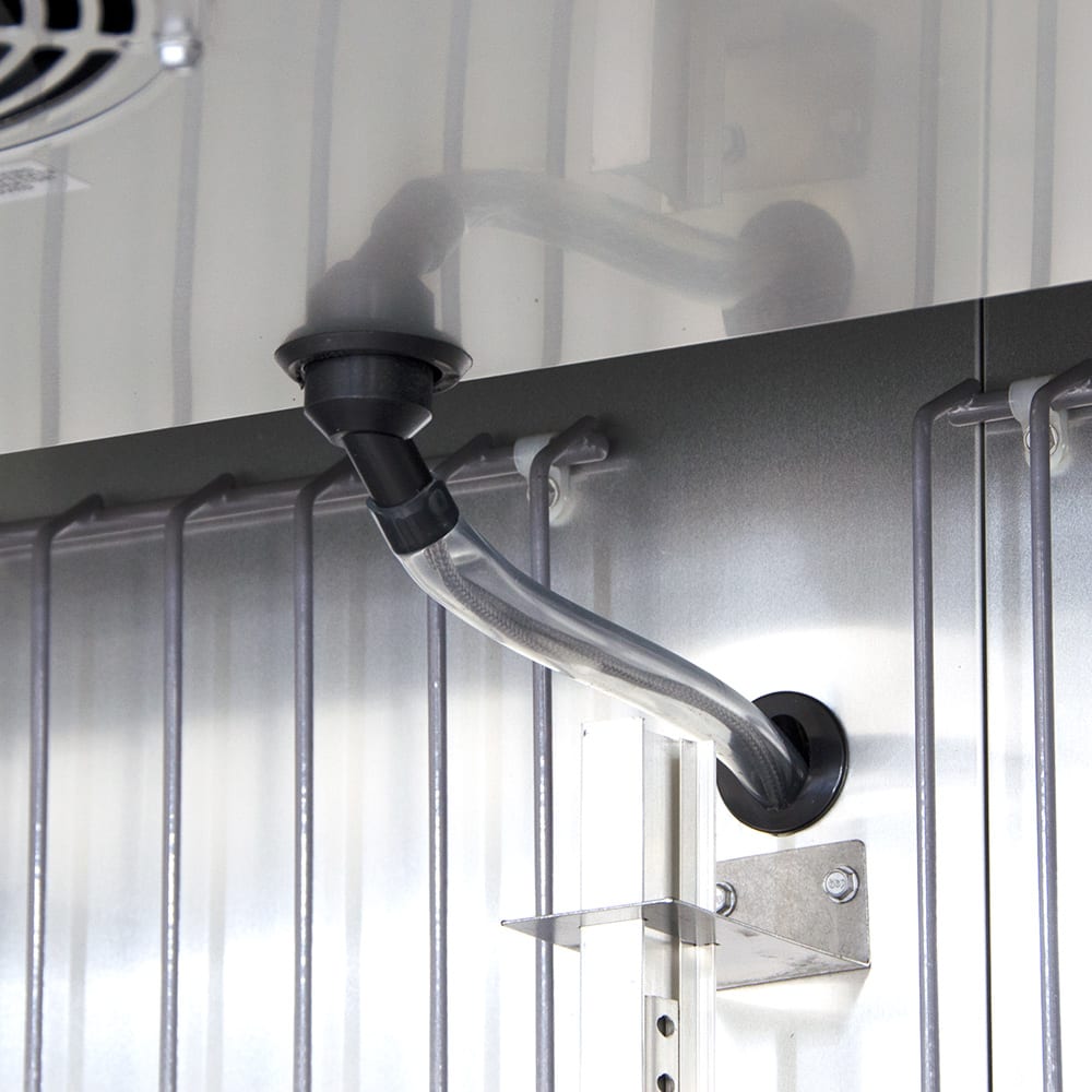 True T-49F-HC 54" Two Section Reach In Freezer, (2) Solid Doors, 115v