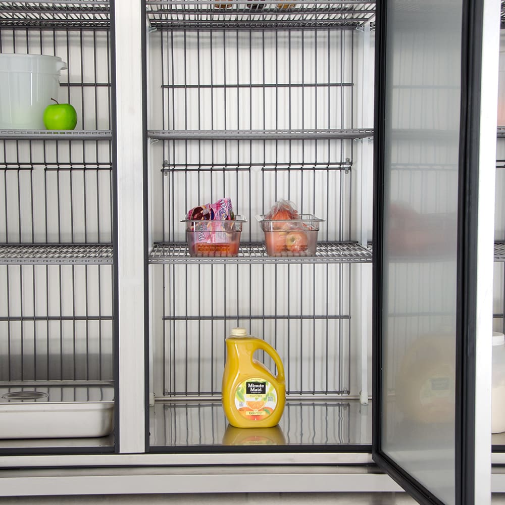 True T-72F-HC 78" Three Section Reach In Freezer, (3) Solid Doors, 115v