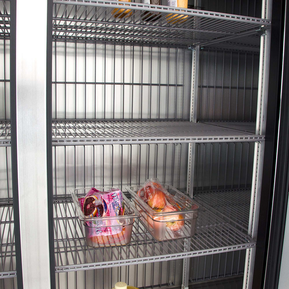 True T-72F-HC 78" Three Section Reach In Freezer, (3) Solid Doors, 115v