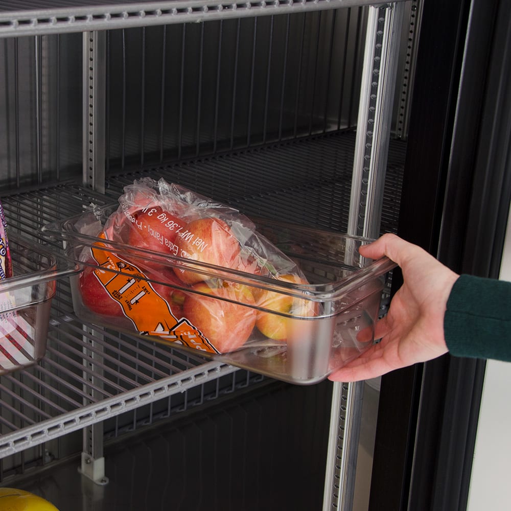 True T-72F-HC 78" Three Section Reach In Freezer, (3) Solid Doors, 115v