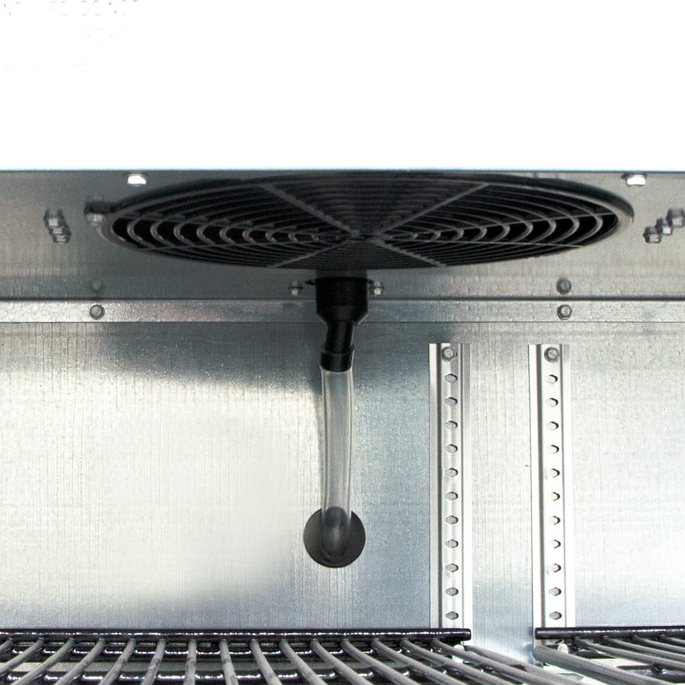 True TBB-2-HC 58 7/8" Bar Refrigerator - 2 Swinging Solid Doors, Black ...